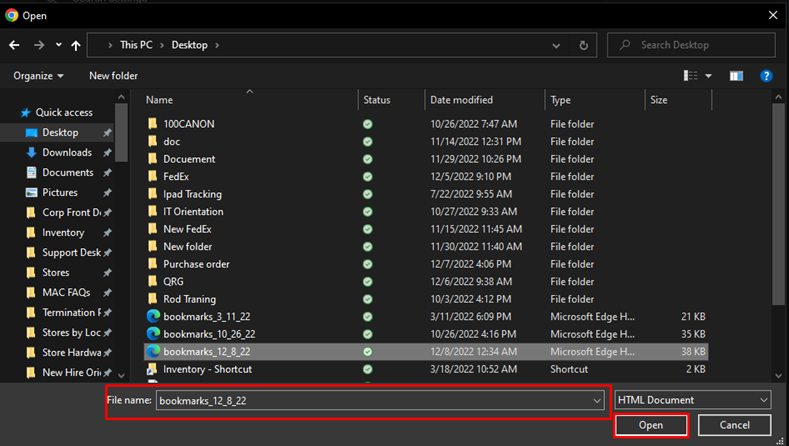 Google Chrome | How to Back Up and Restore Bookmarks – Jushi Holdings