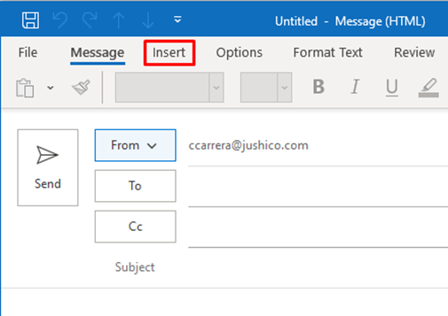 How To Add a Signature in Microsoft Outlook – Jushi Holdings
